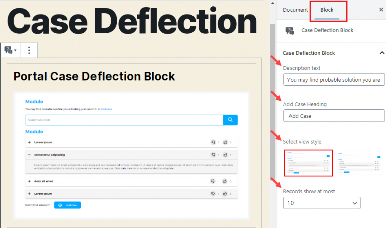 How To Enable Case Deflection For Portal Crmjetty Documents