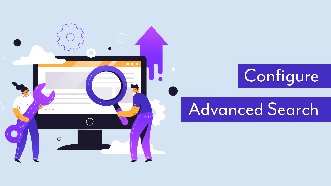 Enabling advance search for portal | CRMJetty Documents