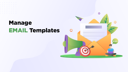 How to manage email templates | CRMJetty Documents
