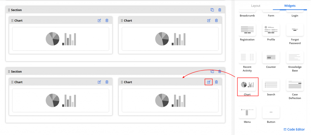 How to Design the Layout of Charts | CRMJetty Documents