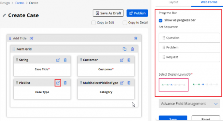 How Can We Enable a Progress Bar for a Particular Field? | CRMJetty ...
