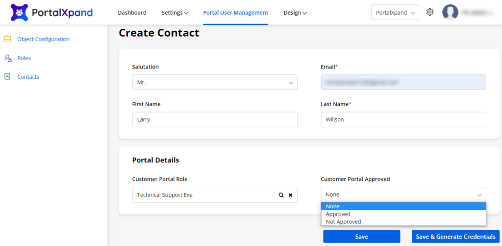 How to Add Contacts From the Portal | CRMJetty