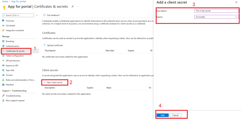 How to Register for Azure AD App for oAuth