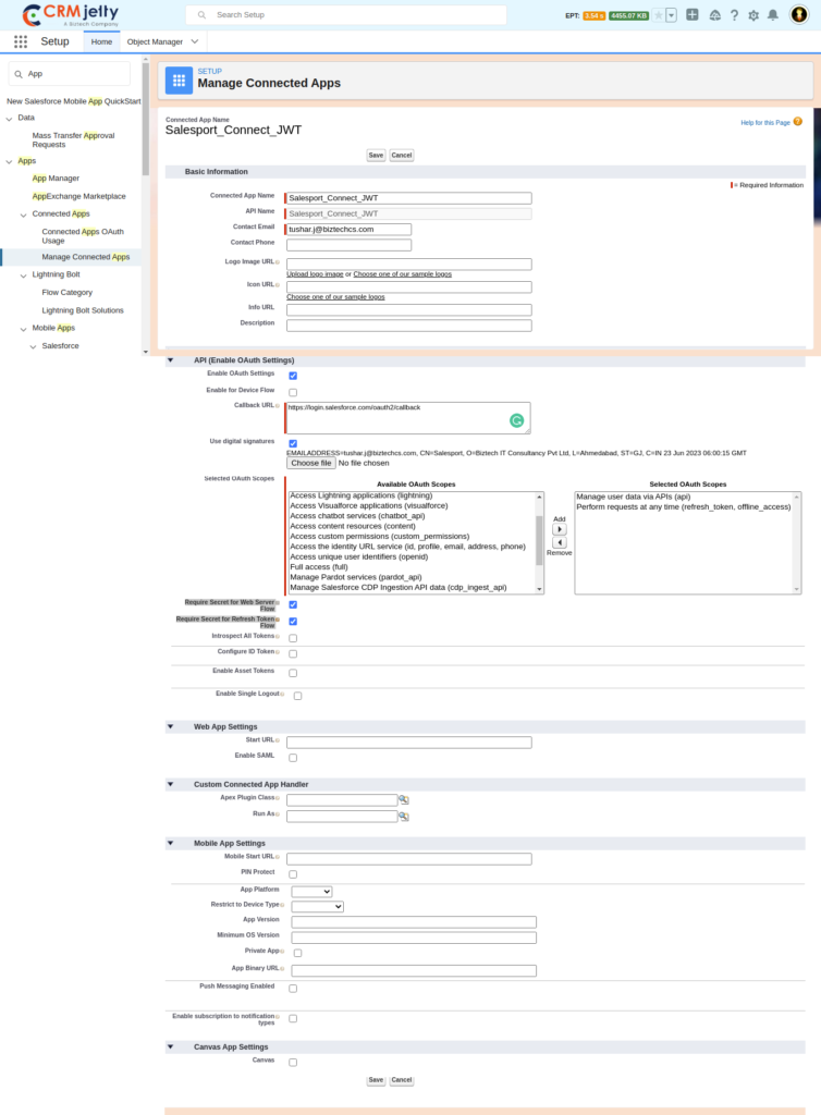 How to Generate Private & Public Key for Authentication? | CRMJetty